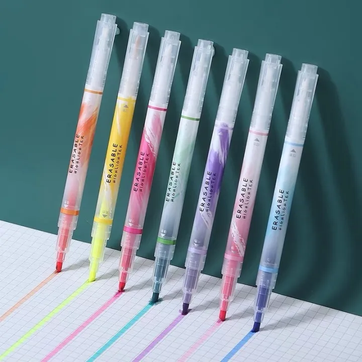 Chosch Erasable Highlighter 7 in 1 Highlighter Set | Lazada PH