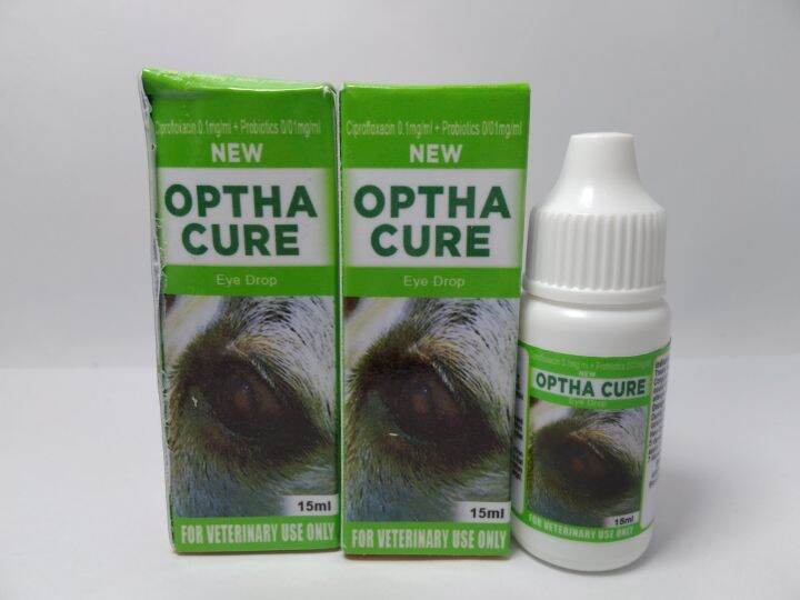 [SOUTH VET] 2box 15ml OPTHA CURE EYE DROP FOR PET/ PAMPATAK SA MATA NG ...
