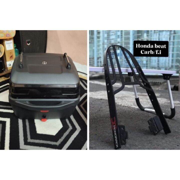 HONDA BEAT CARBFI AND 36L HNJ RAIL BOX | Lazada PH
