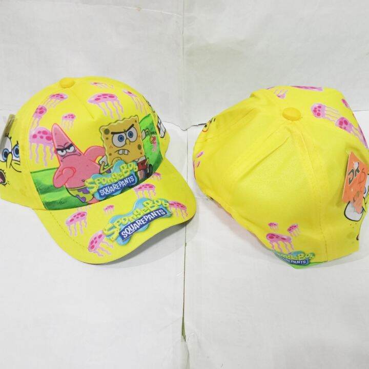 full printing - topi anak karakter SpongeBob SquarePants Nickelodeon ...