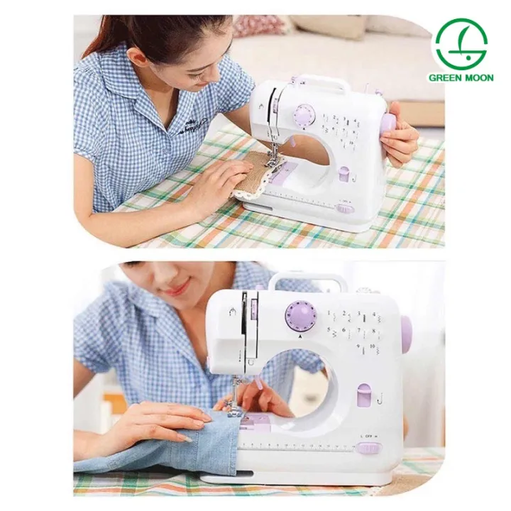 Green Moon Sew Simple 12-Stitch Sewing Machine | Lazada PH