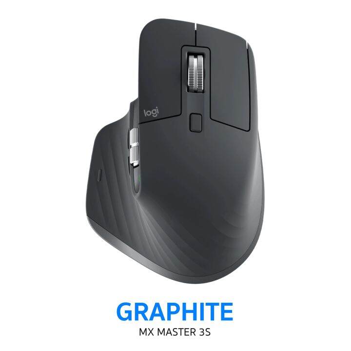 Logitech MX MASTER 3S Wireless Mouse เมาส์ไร้สายประสิทธิภาพสูง (รับ ...
