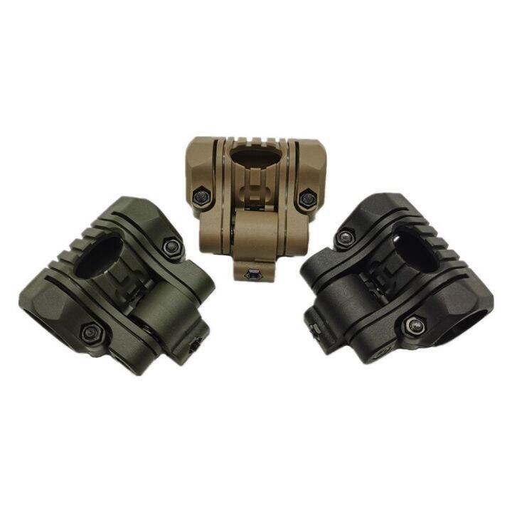 LED Flashlight Mount Bracket Tactical Helmet Flashlight Holder Torch ...