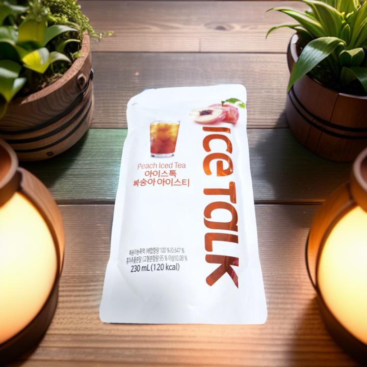 Icetalk Peach Iced Tea Ade Juice Drink in Pouch | Lazada PH