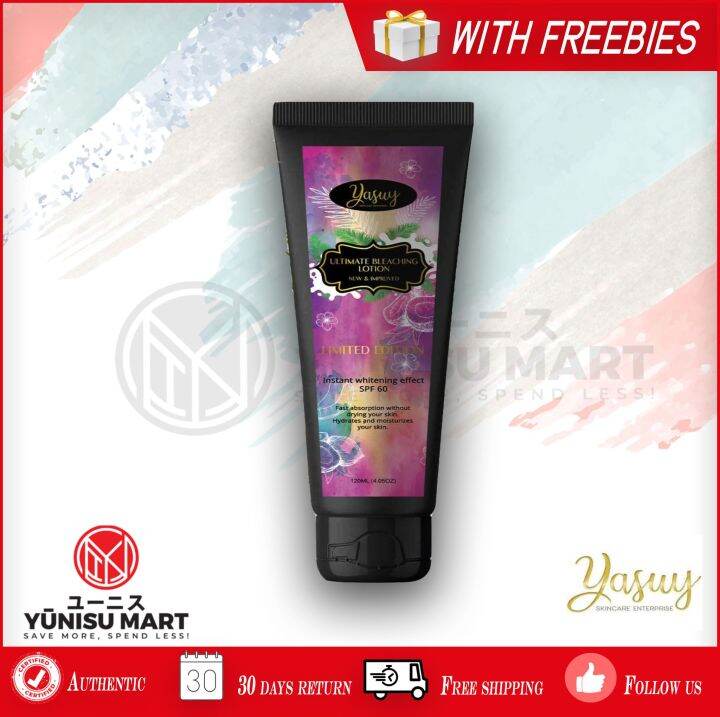 Yasuy Ultimate Bleaching Lotion (With Freebies) | Lazada PH