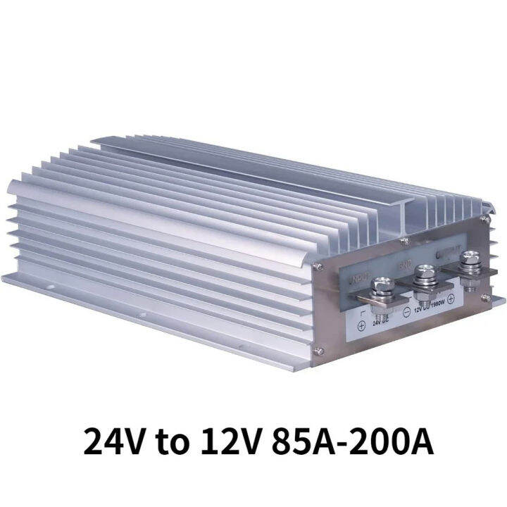 24 volt to 12 volt 24V to 12V 85A-200A Buck Regulator DC DC Converter Step Down Voltage ...