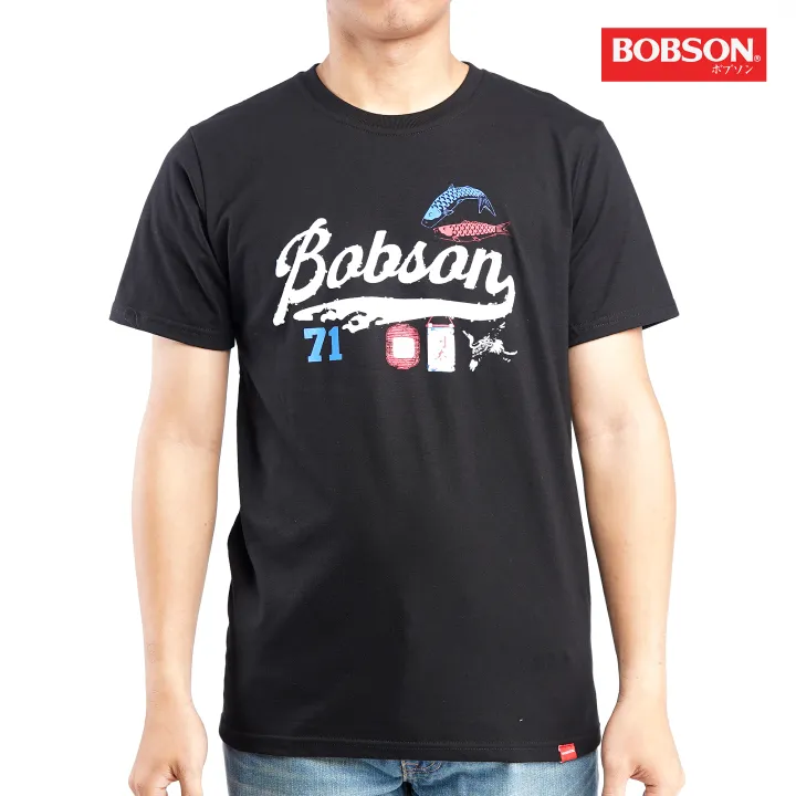 Bobson Mens Basic Tees Slim Fit 42431-U (Black) | Lazada PH