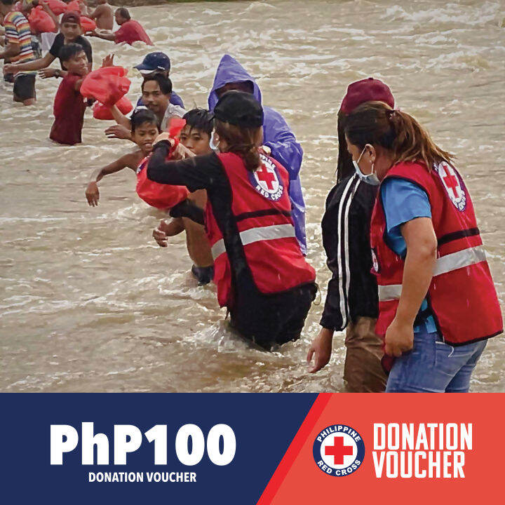 Philippine Red Cross Donation Voucher – Php100 | Lazada PH