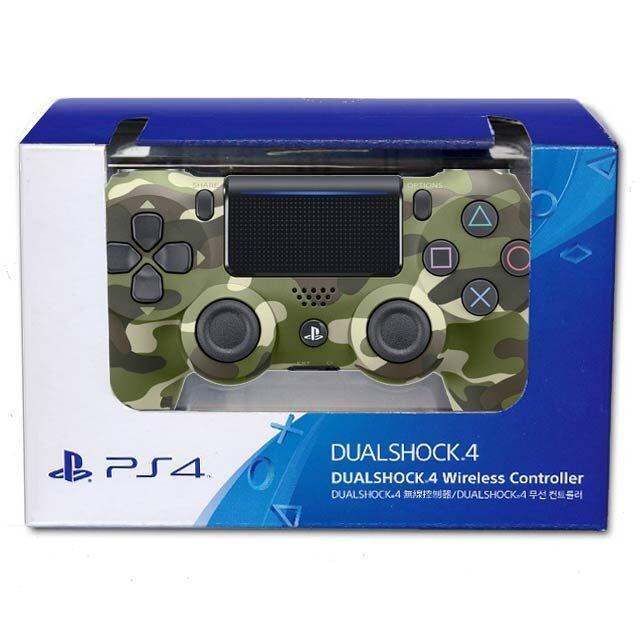 Original PS4DUALSHOCK®4 Wireless Controller Version 2 Camouflage Green ...
