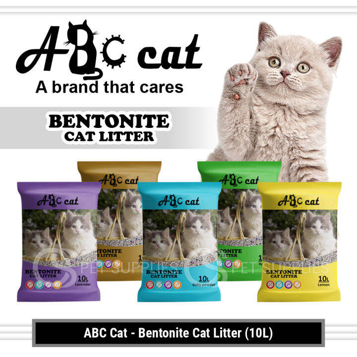FASHION ELEMENTS-10L ABC Bentonite Cat Litter | Lazada PH