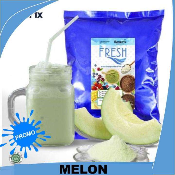 SERBUK MINUMAN RASA BUBUK MINUMAN PREMIUM RASA BUAH MELON KEMASAN 1Kg ...