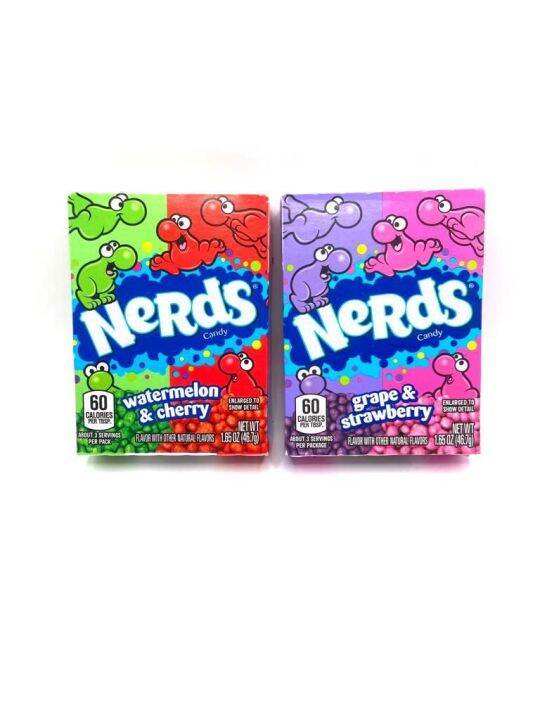 Nerds Fruit Flavour Candy Small Box 46.7g | Lazada