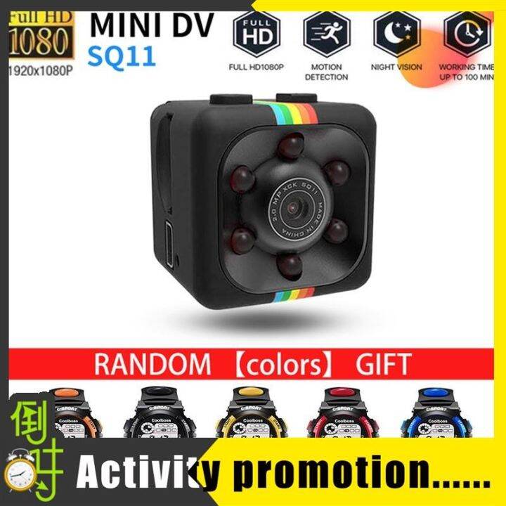 Free Children's Watch】Spy Camera，Security Camera，SQ11 Mini camera Full ...