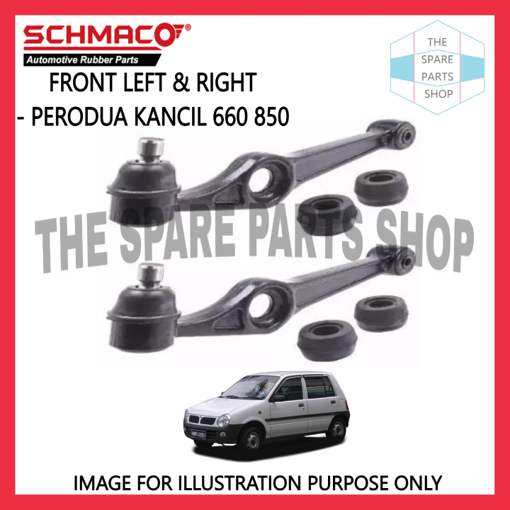 PERODUA KANCIL 660 850 LOWER ARM FRONT LEFT/RIGHT/SET (SPD-LA9005) | Lazada