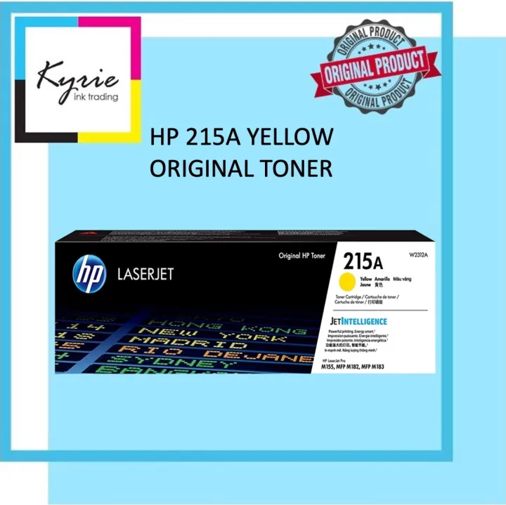 HP 215A Yellow Original LaserJet Toner Cartridge HP215A W2312A | Lazada PH