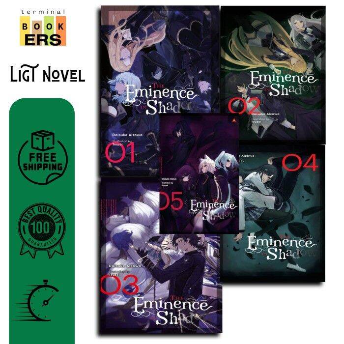 the eminence in shadow light novel volume 1-5 - VOL1 IND | Lazada Indonesia