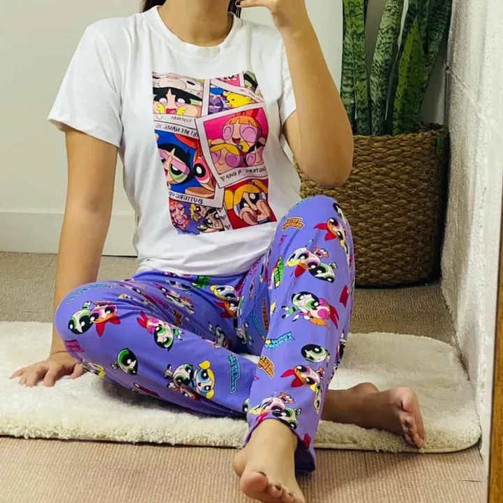 POWER PUFF GIRLS TERNO PAJAMA | Lazada PH