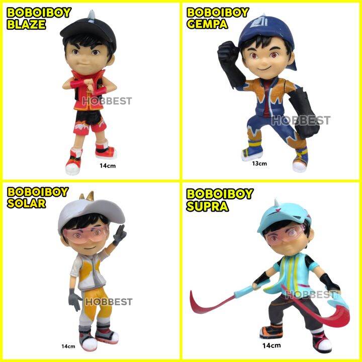 Action Figure BOBOIBOY HARGA SATUAN - Miniatur Topper Pajangan Mainan ...