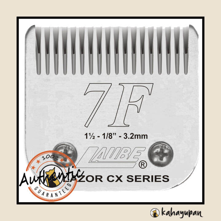 Laube Number 7F Lazor CX Series Detachable Clipper Blade | Lazada PH