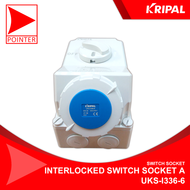 KRIPAL Interlocked Switch Socket A / Switch Socket B | Lazada PH