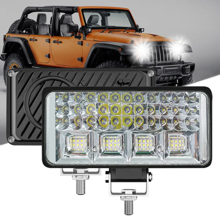 Automobile work light 7 inch 171W square light highlight spotlight ...