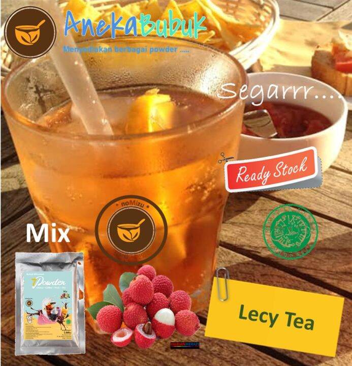 Bubuk Minuman Rasa Lecy Tea 1kg - Serbuk Minuman Rasa Teh Leci - Lychee ...