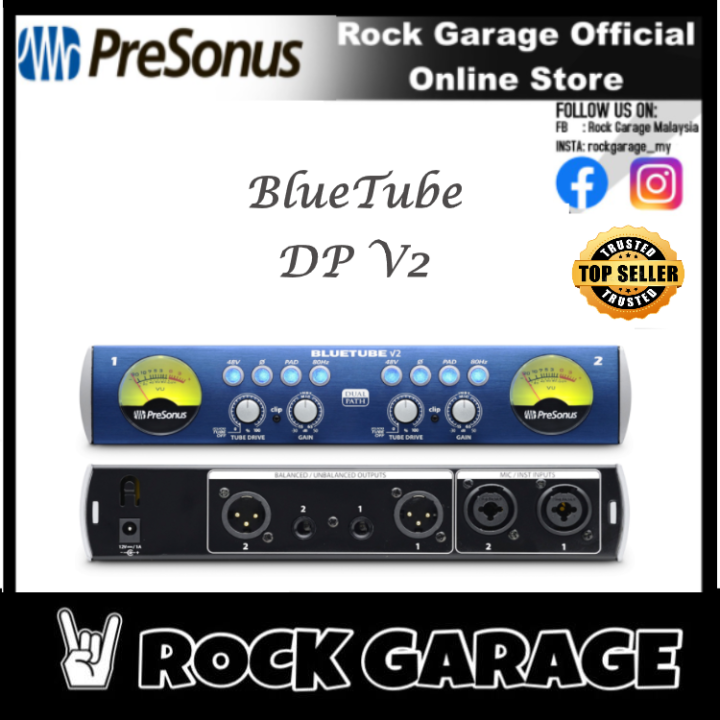 PreSonus BlueTube DP V2 2-channel Microphone and Instrument ...