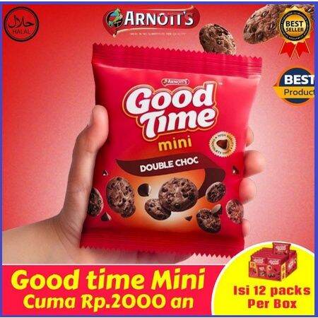 Goodtime Mini | Kukis Coklat dengan Coklat chips 1 Box isi 12 pack | Lazada Indonesia