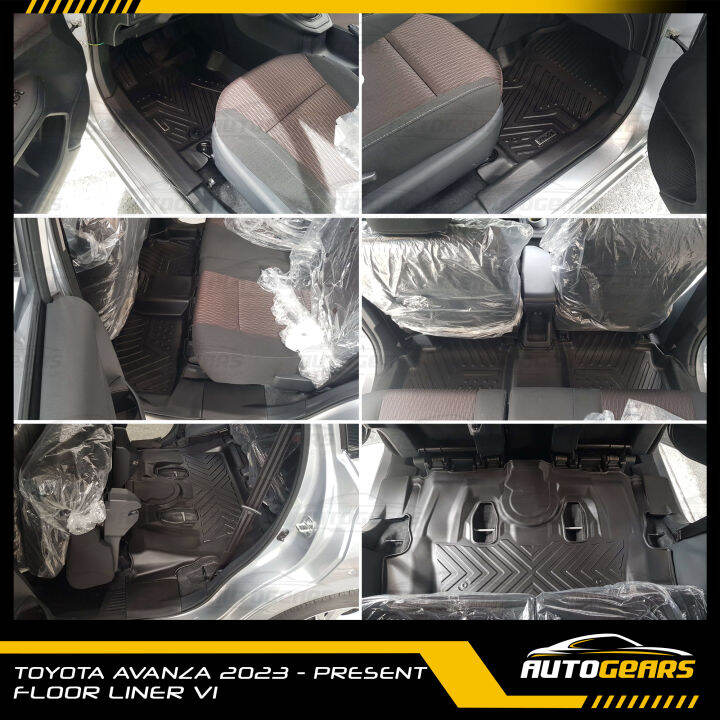 Toyota Avanza (2022 - 2023) Deep Dish Matting V2 | Floor Liners | Lazada PH