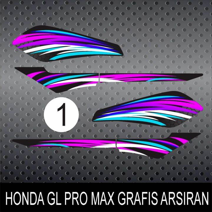 STIKER STRIPING DECAL GL PRO MAX GRAFIS ARSIRAN | Lazada Indonesia