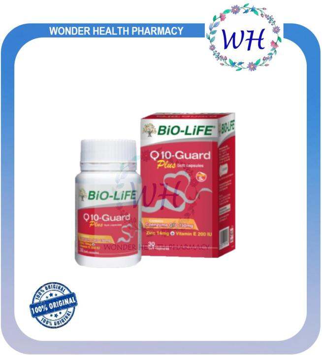 Bio-Life BioLife Bio Life Q10 Guard Plus Coenzyme Q10 150mg (30S ...