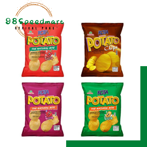 [98] Rota Potato Chip 70gm (4 Flavor) | Lazada