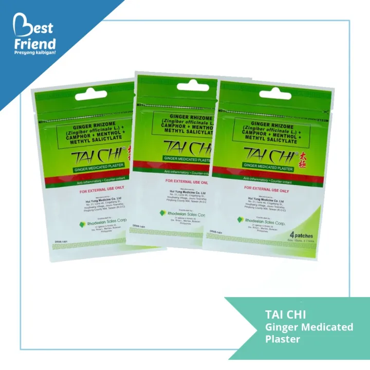 TAI CHI Ginger Medicated Plaster .AHk | Lazada PH