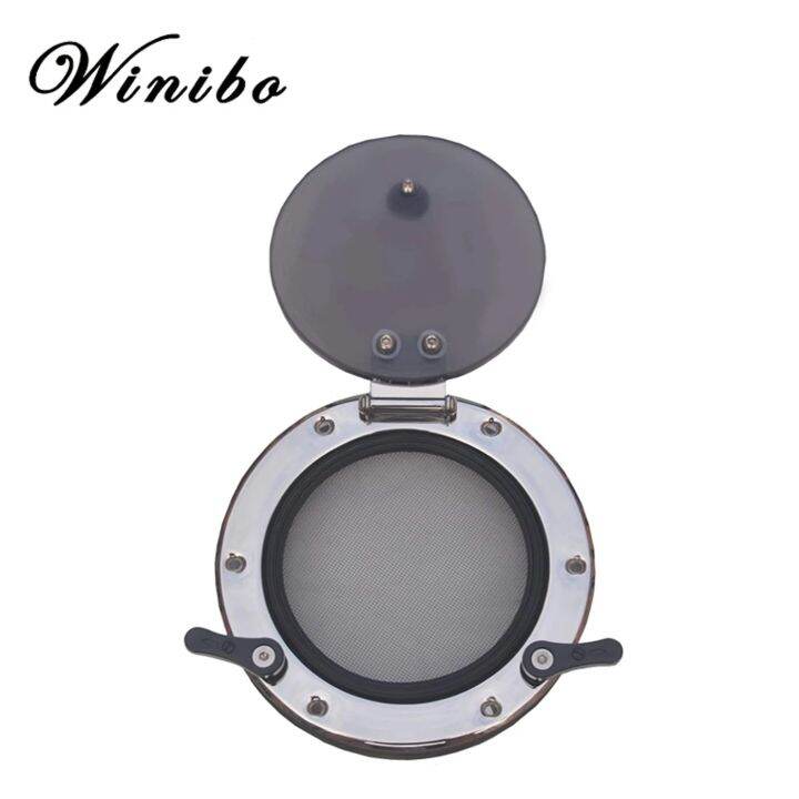 Winibo Marine Stainless Steel Round Porthole With Mosquito Screen ...