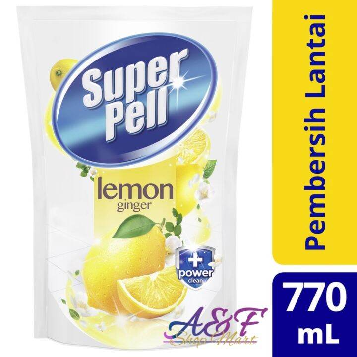 Superpell Lantai Lemon Ginger 770ml - Sabun Lan | Lazada Indonesia