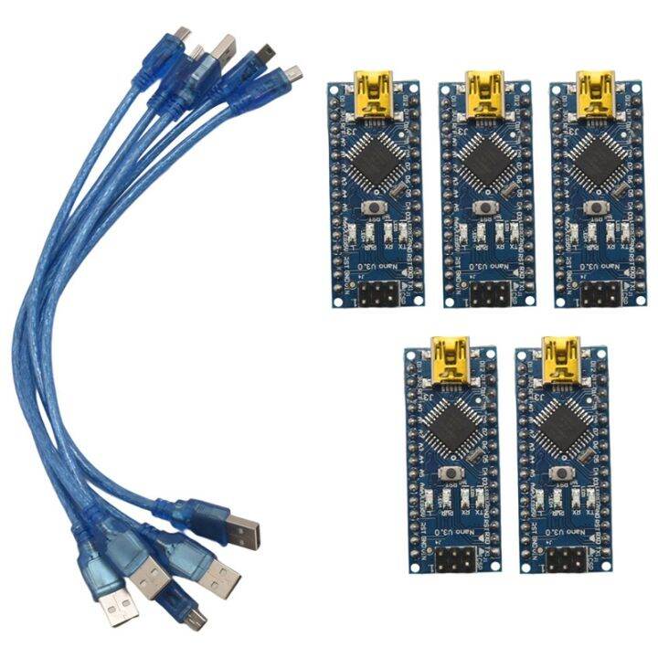 Nano V3.0 Mini USB Board FT232RL ATmega328 16MHz ATmega328P ...