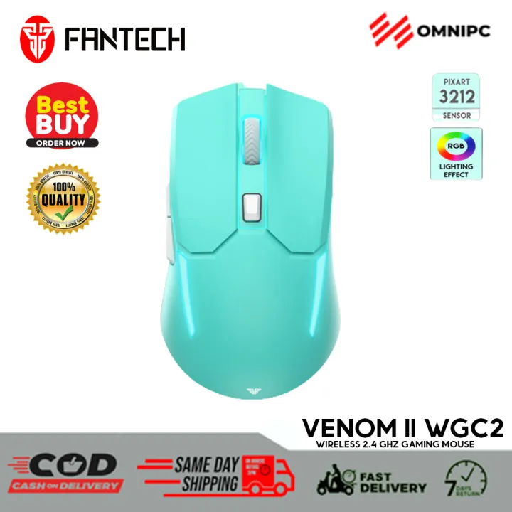 OMNIPC original Fantech Mouse Venom II WGC2 Pixart 3212 Gaming Optical ...