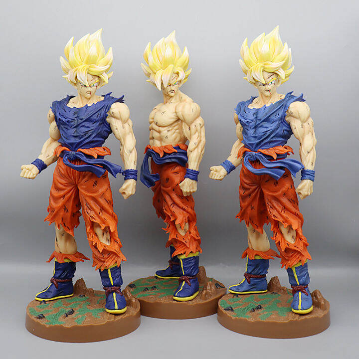 Dragon Ball figure model ornaments Super Saiyan KD first super battle ...