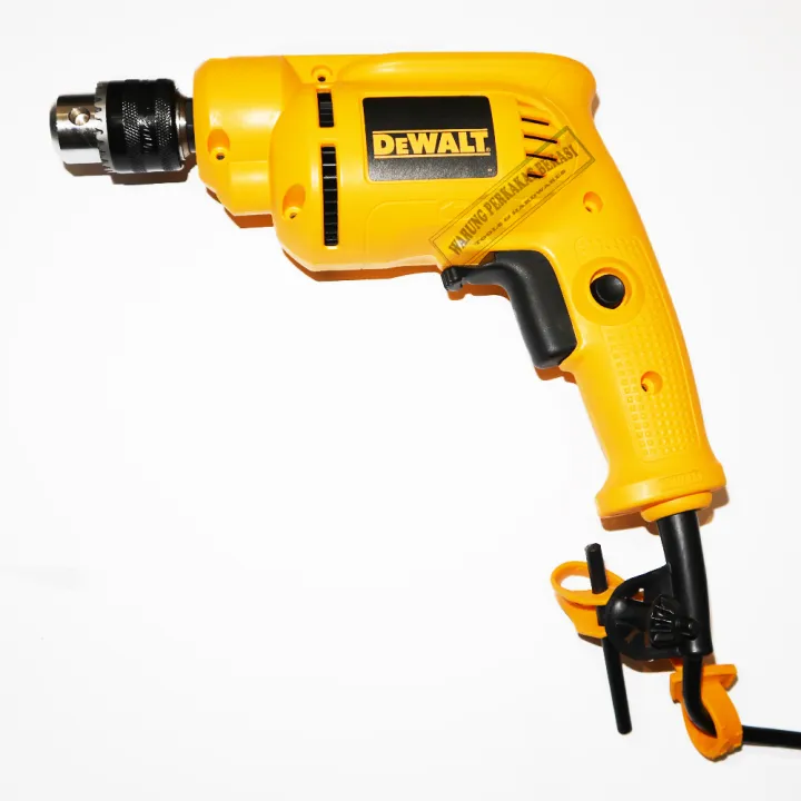Dewalt Mesin Bor Tangan Bor Listrik 10mm Bolak Balik Kuning DWD014 ...