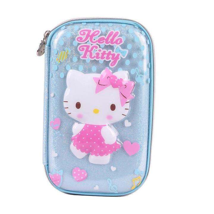 Hello Kitty 3D Hardtop Pencil Case (Blue) | Lazada