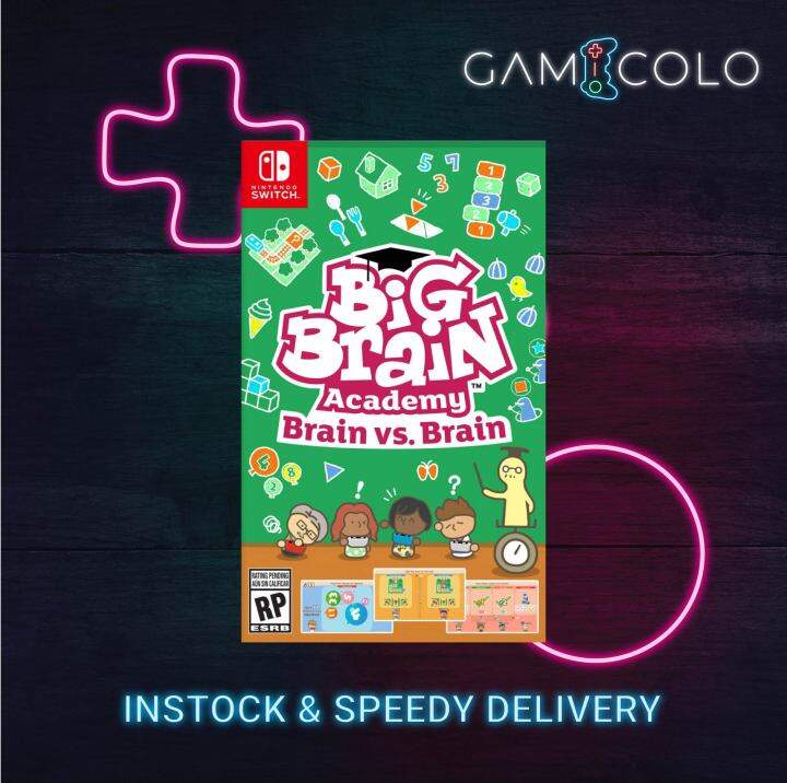 Nintendo Switch Big Brain Academy: Brain Vs. Brain | Lazada Singapore