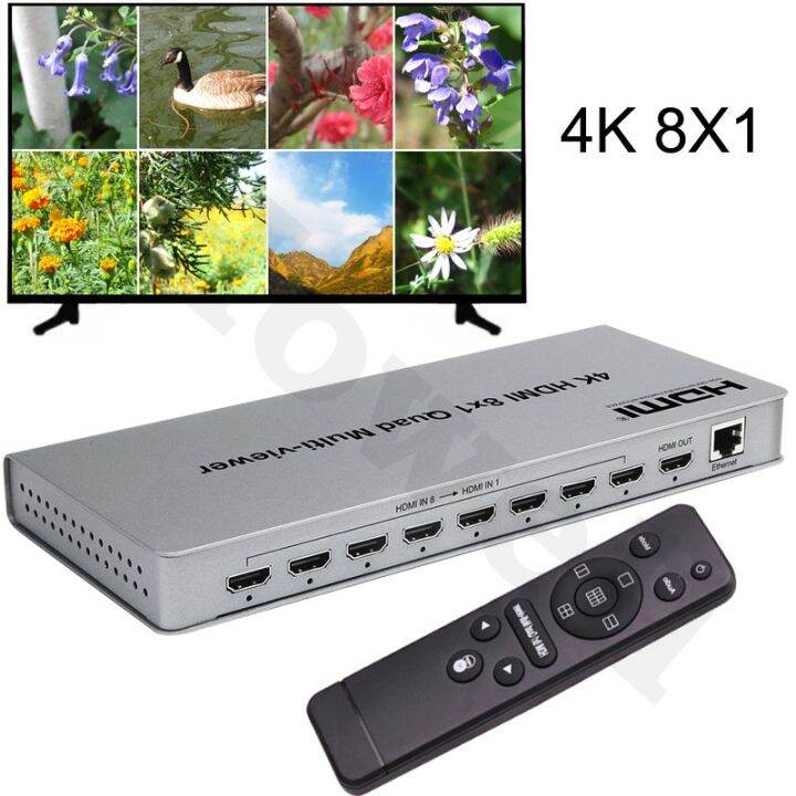 HDMI Quad 8x1 Multiviewer | Lazada Indonesia