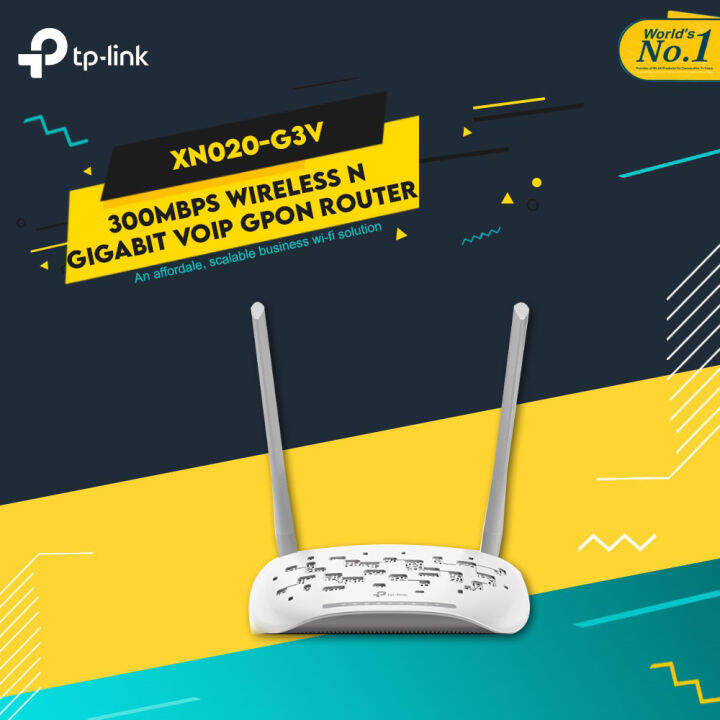 tp-link XN020-G3v 300Mbps Wireless N Gigabit VoIP GPON Router | Service ...