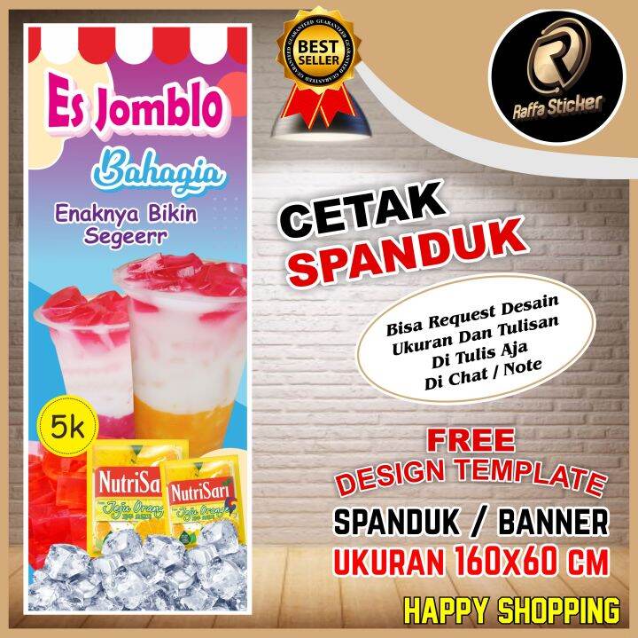 Spanduk, Banner Es Jumbo Bahagia Terbaru Spanduk Es Jumbo Bahagia ...