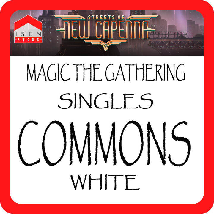 MTG Singles SNC Commons White - Backup Agent, Boon of Safety, Buy Your ...