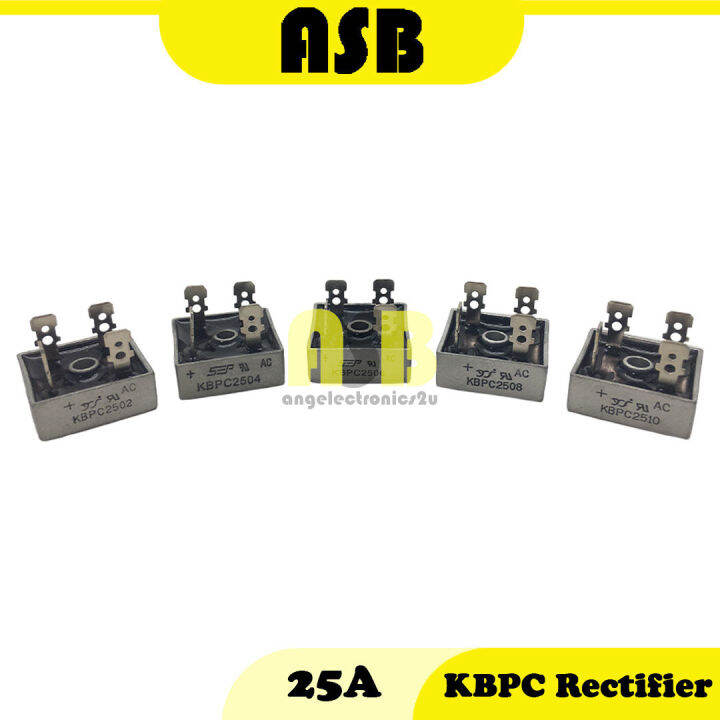 KBPC Rectifier 25A ( 200V / 400V / 600V / 800V / 1000V ) | Lazada