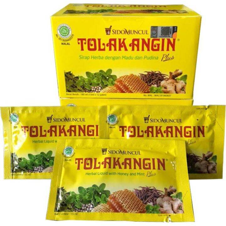 Tolak Angin Herbal Liquid 5s x15ml | Lazada