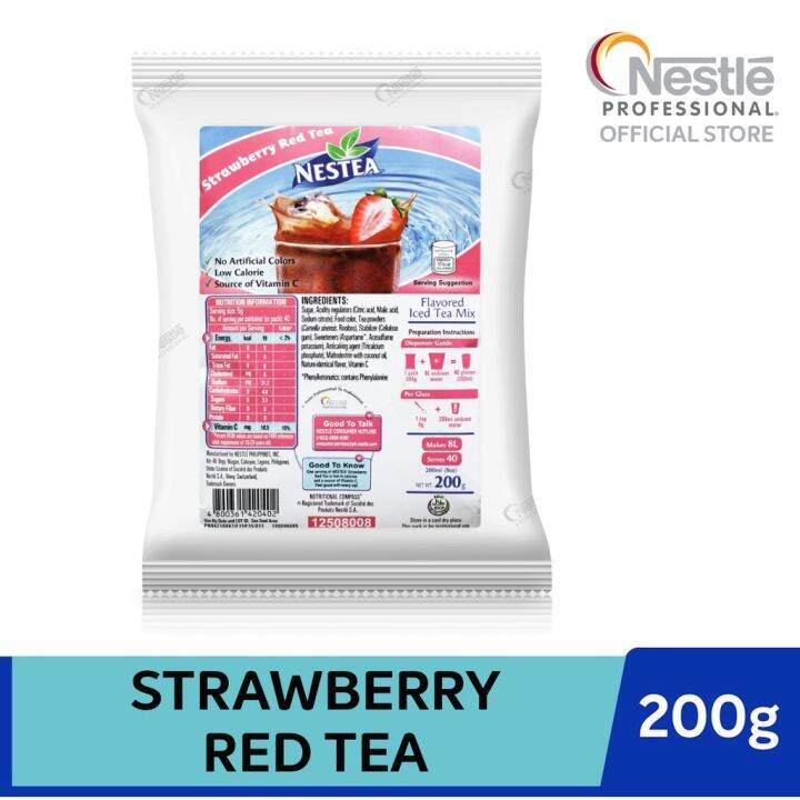 NESTEA Strawberry Red Tea 200g | Lazada PH