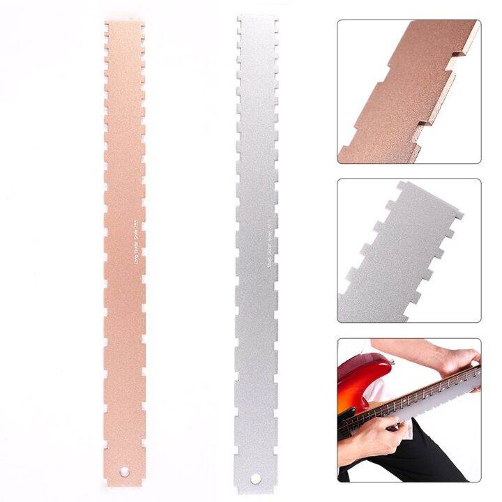 Guitar Neck Notched Straight Edge Luthier Tool Fretboard Measu Ruler ...