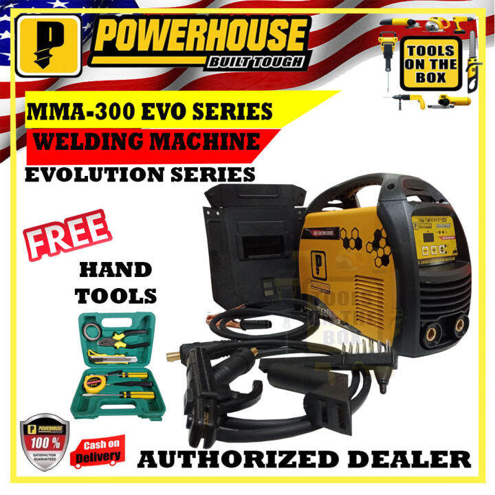 POWERHOUSE 300A IGBT Evolution Series Portable Inverter Welding Machine ...